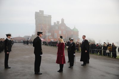 First Pangbourne Girl takes Parade | News | Pangbourne College